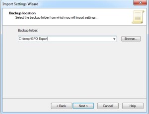 Exporting and Importing Group Policy Object between domains – Thomas Cheng