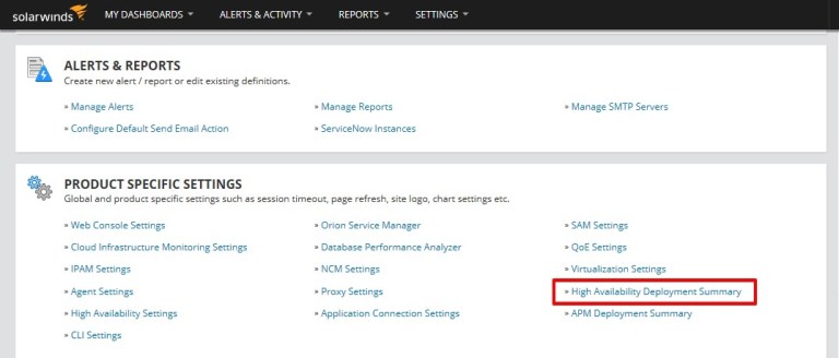 Setting up SolarWinds Orion High Availability (HA) to replace Failover ...