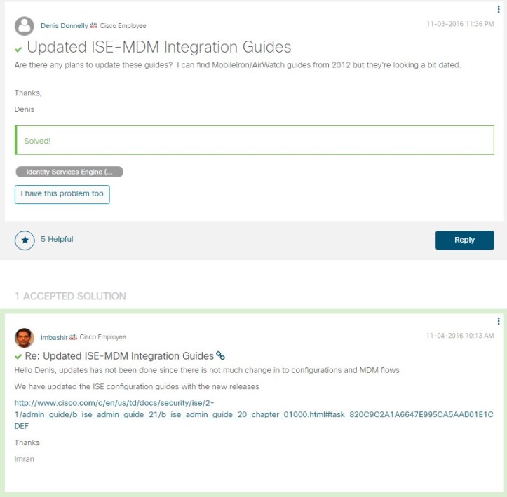Integrating VMware Workspace ONE UEM by AirWatch with Cisco Identity ...