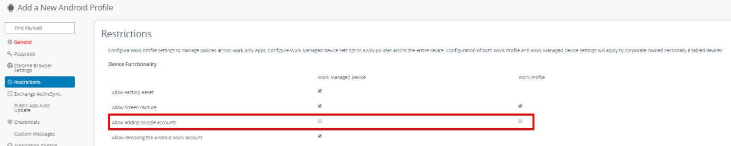 “Action not allowed…If you have questions, contact your IT admin” error ...