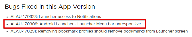 Upgrade VMware Workspace ONE Launcher on Android – Thomas Cheng