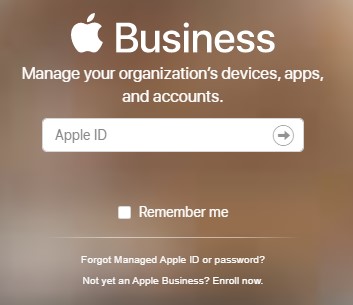 Steps to verify existing domain in Apple Business Manager (ABM ...