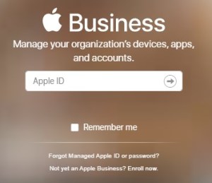 Steps to verify existing domain in Apple Business Manager (ABM ...