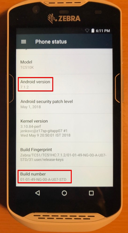 Apply LifeGuard Update to Zebra TC 51 Handheld through microSD card ...