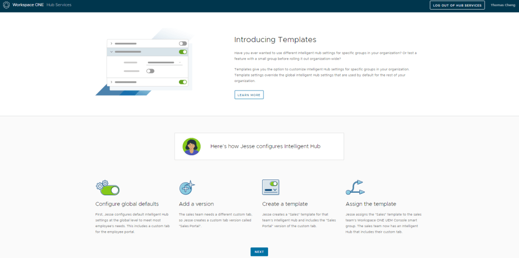 Intelligent Hub App Catalog settings have moved to Workspace ONE Hub ...